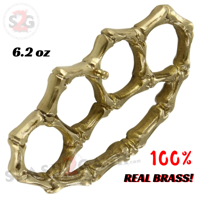 Bones Brass Knuckles Paperweight Knuckle Duster - Asst. Colors – Slash2Gash