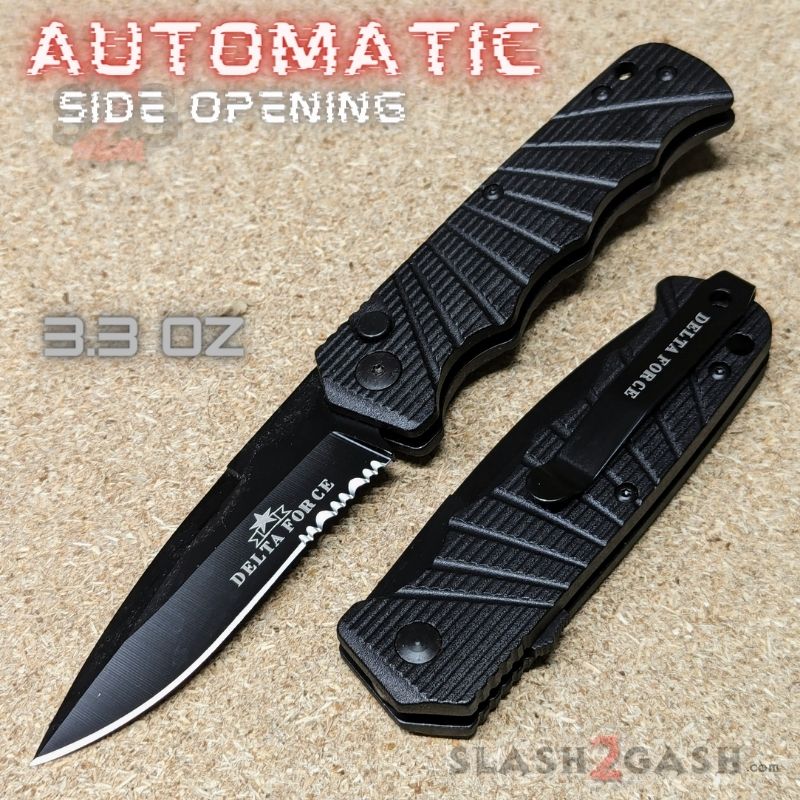 Delta Force Switchblade Side Opening Automatic Knife - Asst. colors ...