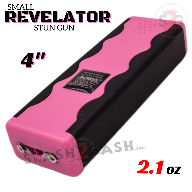 STUN GUN 110M Volts Tiger USA Revelator - Assorted Colors – Slash2Gash
