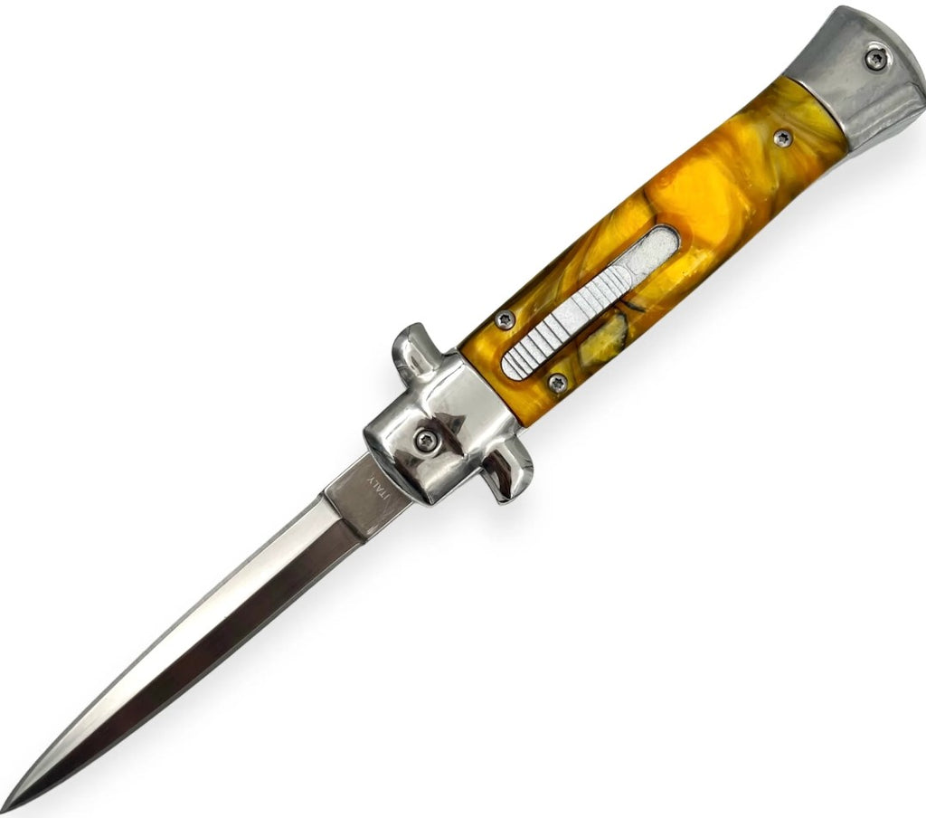 Stiletto OTF Automatic Knife Classic Italian Switchblade - 9 or 11 Inc ...