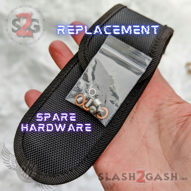 TheONE Serif Clone TITANIUM Balisong Butterfly Knife - Pinless – Slash2Gash