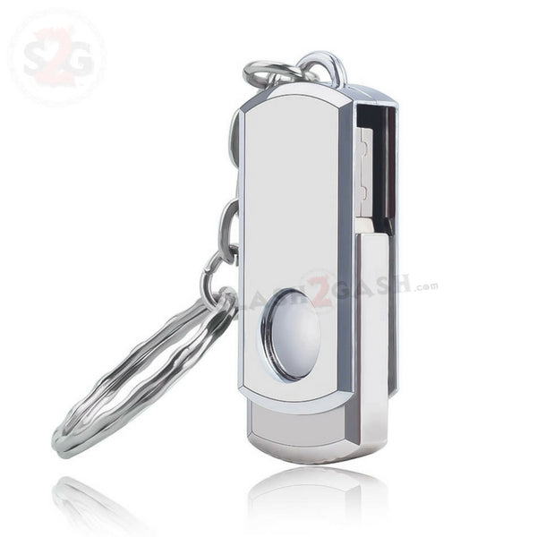 Mini Metal Rotary USB Flash Drive 2.0 Key Chain Memory Stick 16/32/64g ...