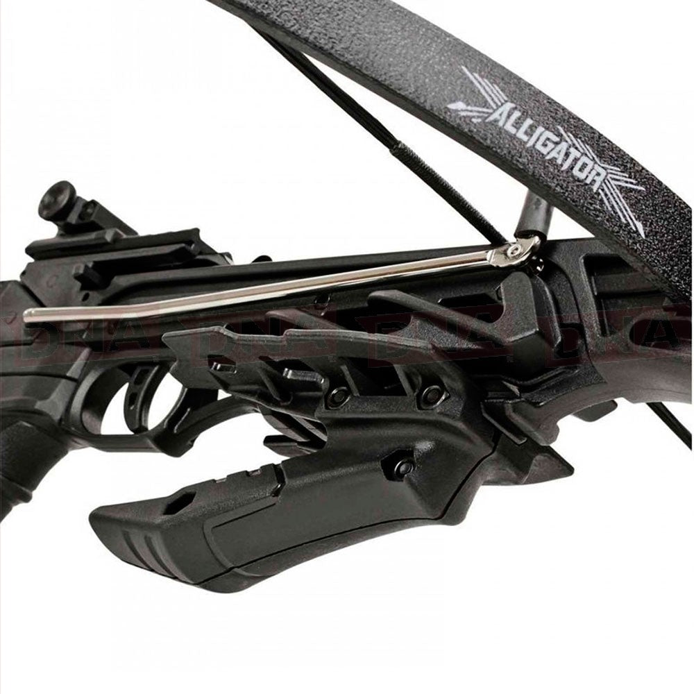 80 lb Pistol Crossbow ALLIGATOR w/ GRIP Bolts Archery Gun - Self Cocki ...