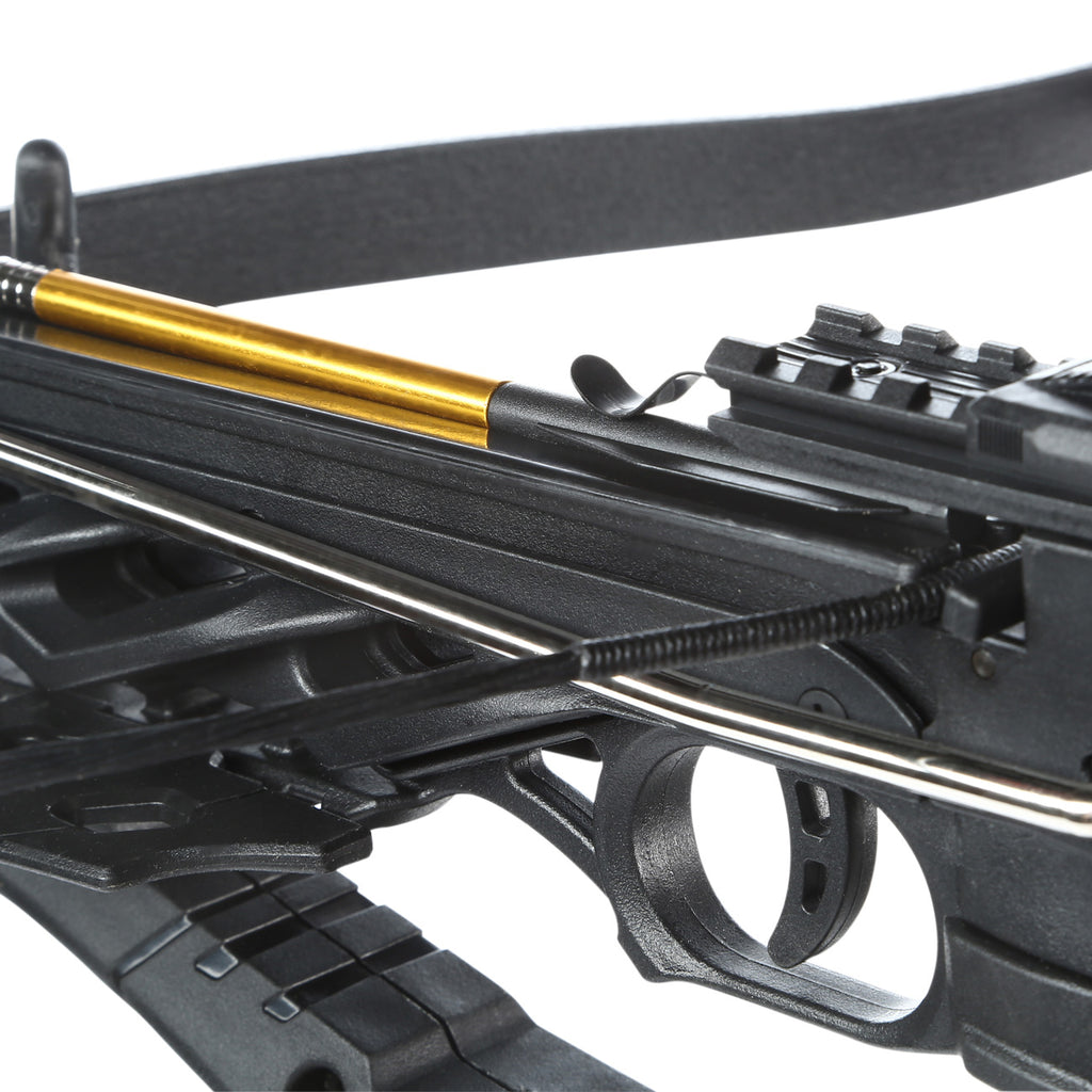 80 lb Pistol Crossbow ALLIGATOR w/ Adjustable Stock - Self Cocking ...