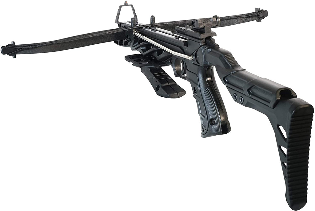 80 lb Pistol Crossbow ALLIGATOR w/ Adjustable Stock - Self Cocking ...