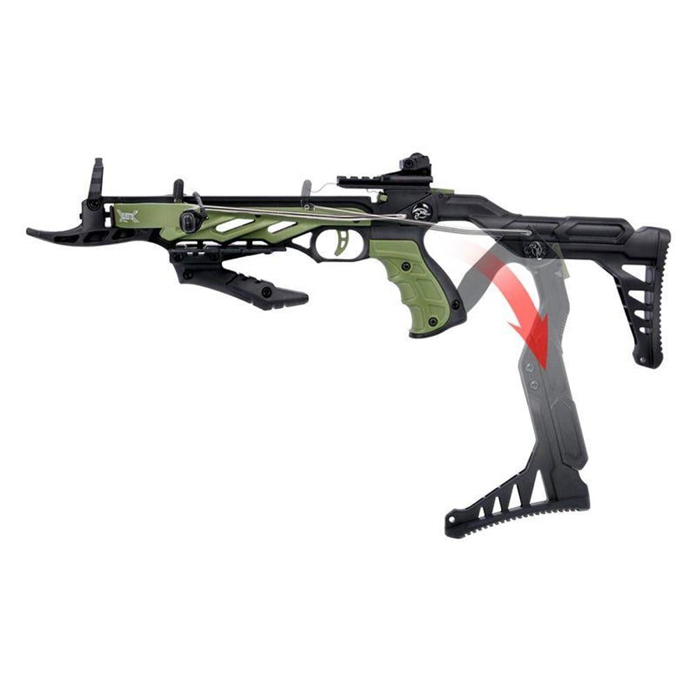 80 lb Pistol Crossbow ALLIGATOR w/ Adjustable Stock - Self Cocking ...