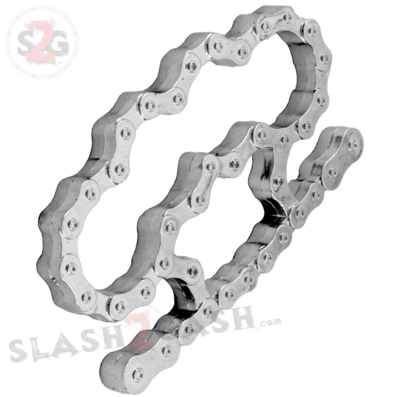 Bike Chain Link Knuckles Heavy Duty Biker Paperweight - Standard ...