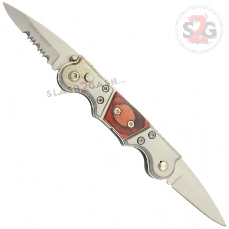 Double Trouble Mini Dual Switchblade Automatic Knife - 5 colors ...