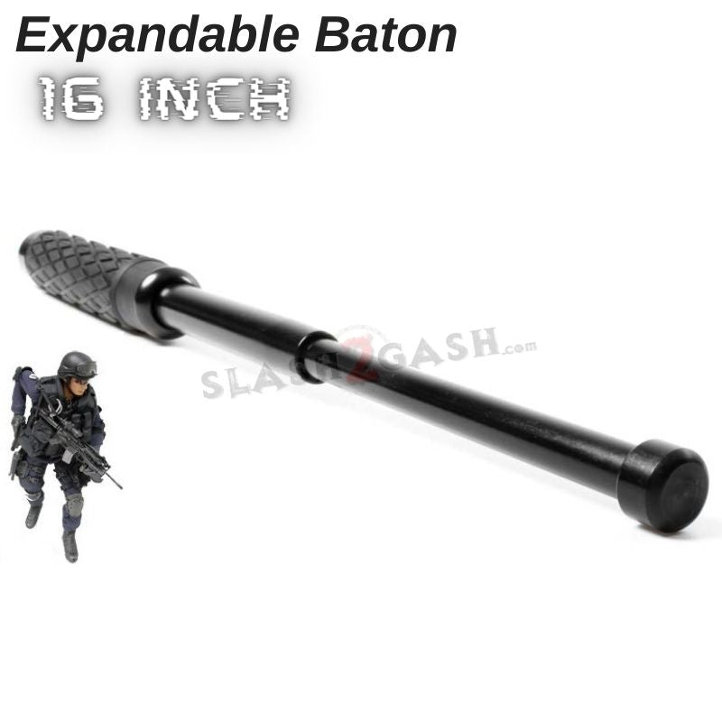 Expandable Baton Police Grade W/Sheath - Asst. colors/sizes 16 21 26 2 ...