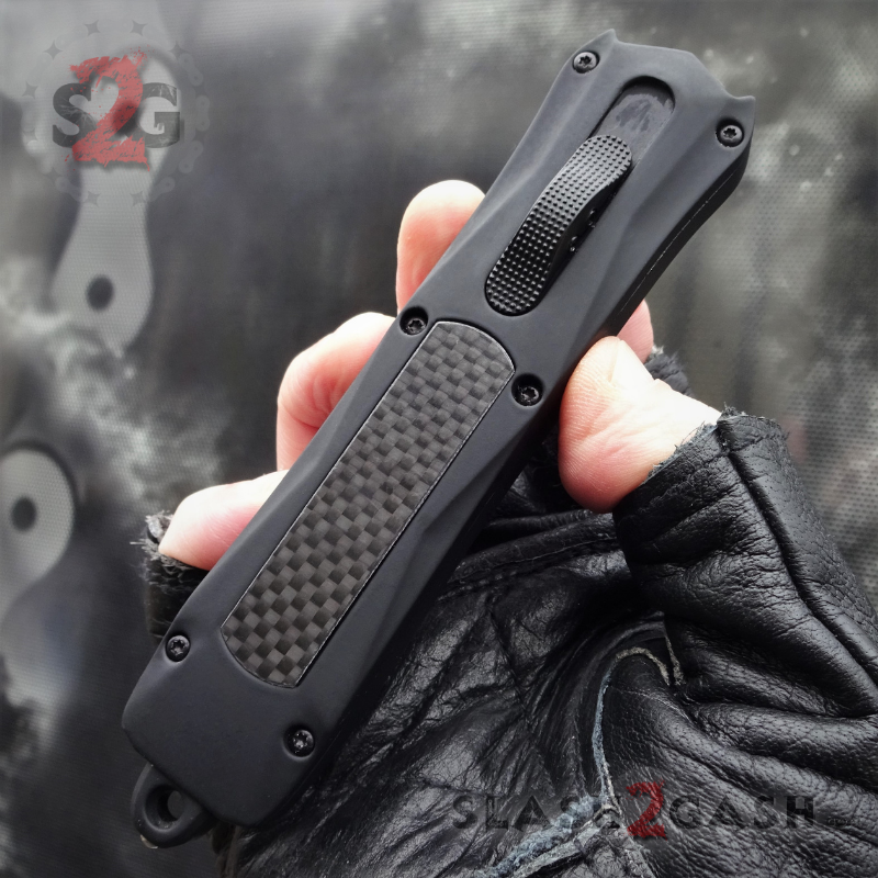 Spartan OTF Knife GOLDEN GLADIUS *Limited Edition* - Spear Serrated ...