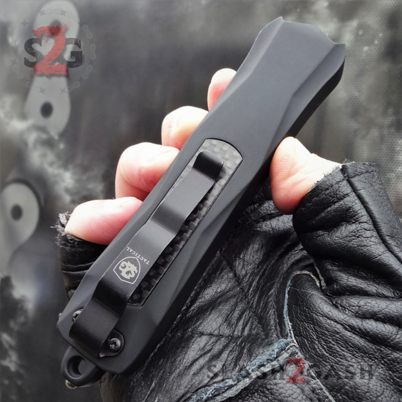 Spartan OTF Knife GOLDEN GLADIUS *Limited Edition* - Spear Serrated ...