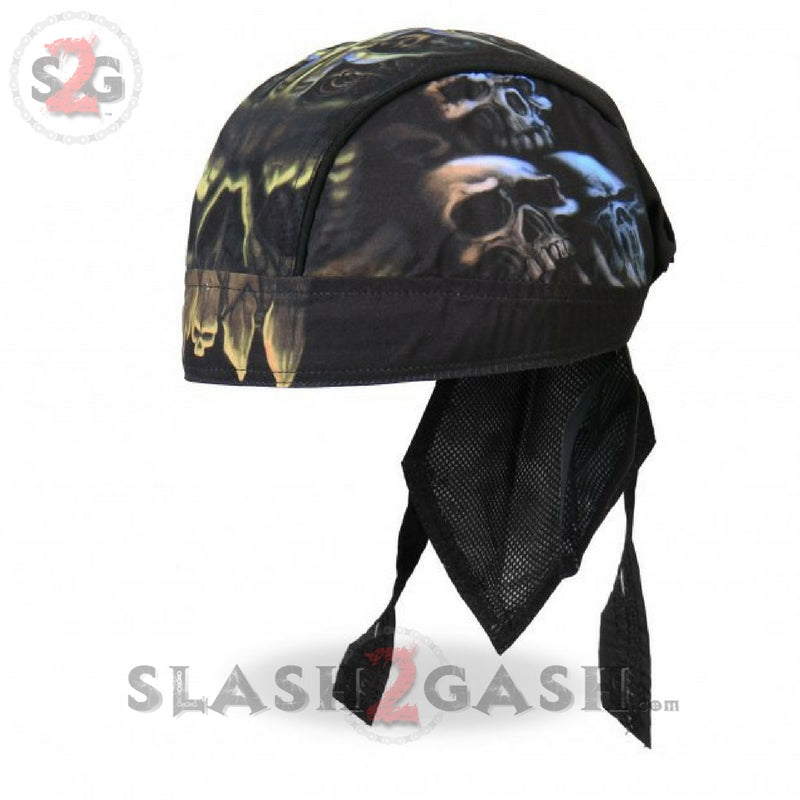 Hot Leathers Skull Cavern Headwrap Premium Motorcycle Durag – Slash2Gash