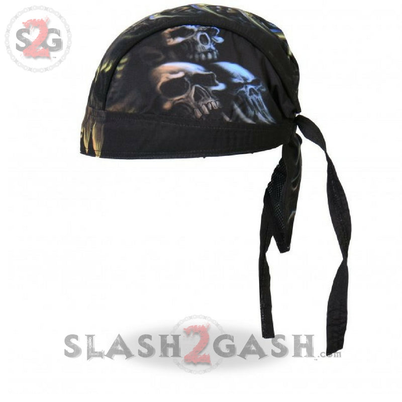 Hot Leathers Skull Cavern Headwrap Premium Motorcycle Durag – Slash2Gash