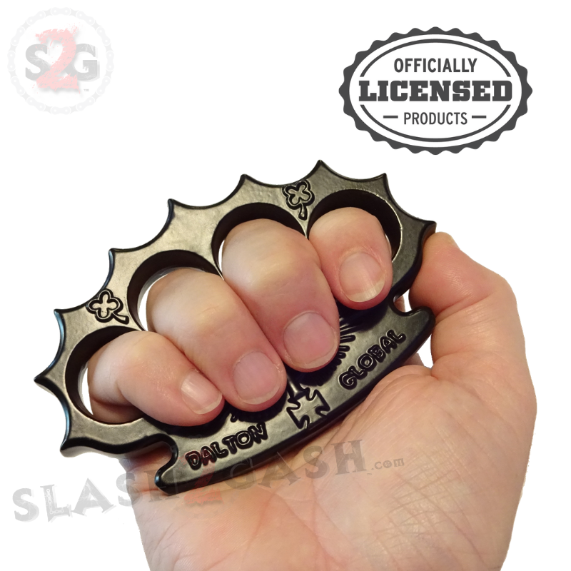 Dalton Global Brass Knuckles Irish Beater Paperweight - Black – Slash2Gash