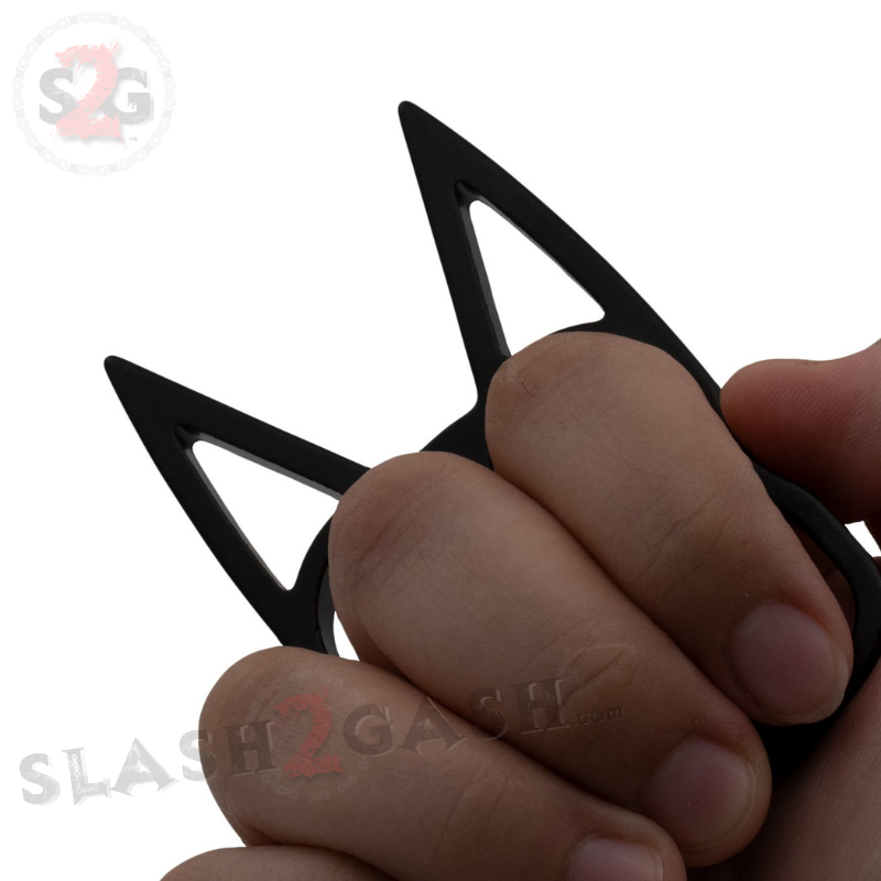 "Metal Cat" Self Defense Kitty Keychain Knuckles - Asst. colors ...