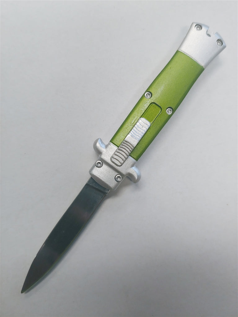 Stiletto Mini OTF Knife Small Automatic Switchblade - Asst. colors ...