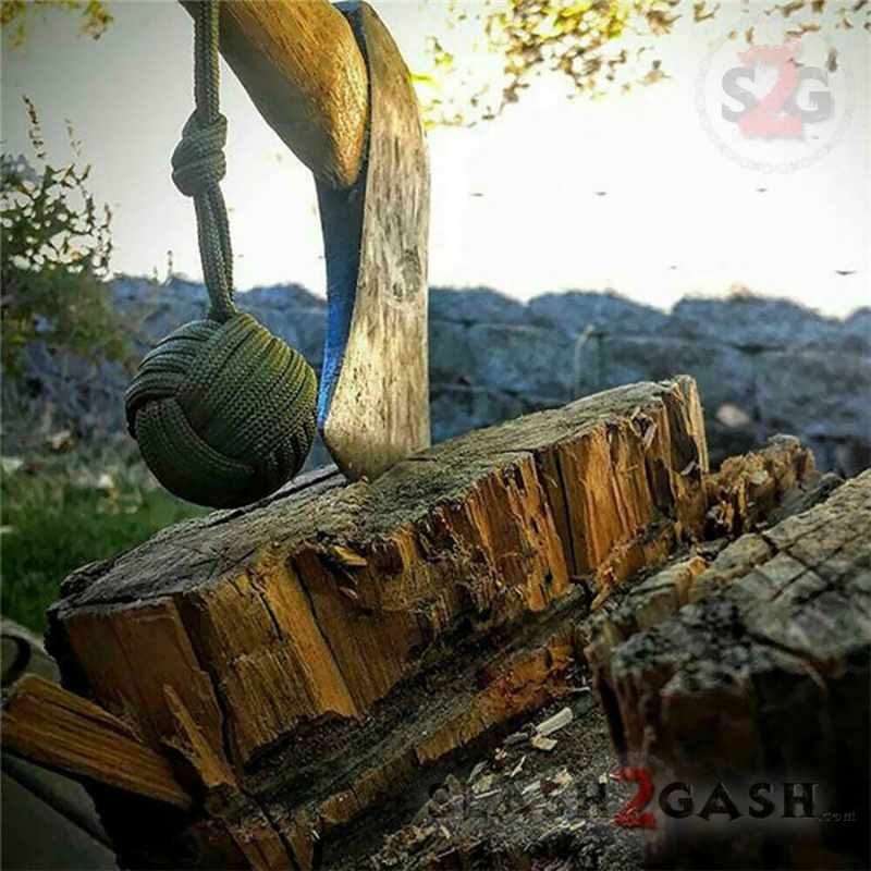 Monkey Fist Self Defense Survival Keychain Paracord - Assorted Colors ...