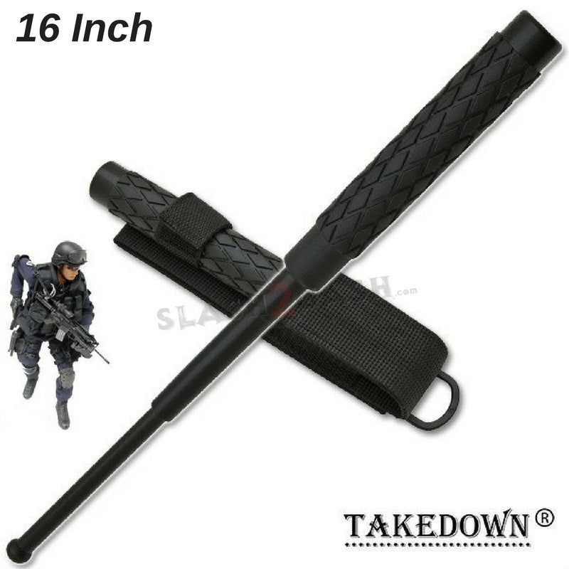 Expandable Baton Police Grade W/Sheath - Asst. colors/sizes 16 21 26 2 ...