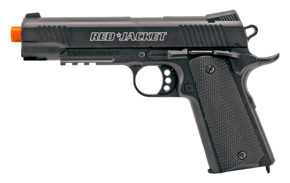 RED JACKET Airsoft Electric UZI and Spring 1911 Handgun Set – Slash2Gash