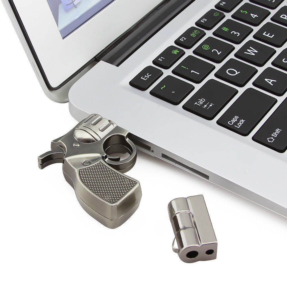 Revolver USB Flash Drive 3.0 Metal Memory Stick Pendrive 10x FASTER ...