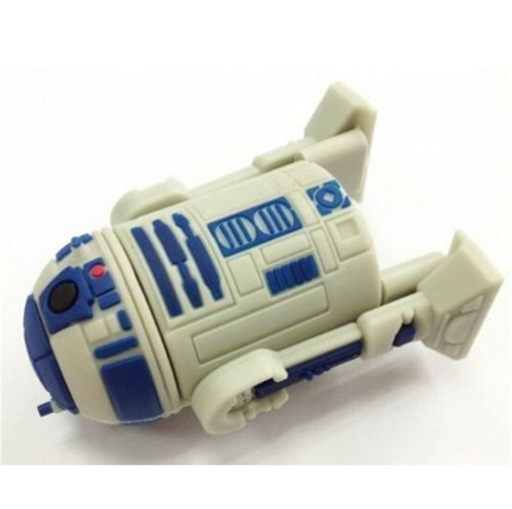 Star Wars Cartoon R2D2 USB Flash Drive 2.0 Rubber Memory Stick 16gb ...