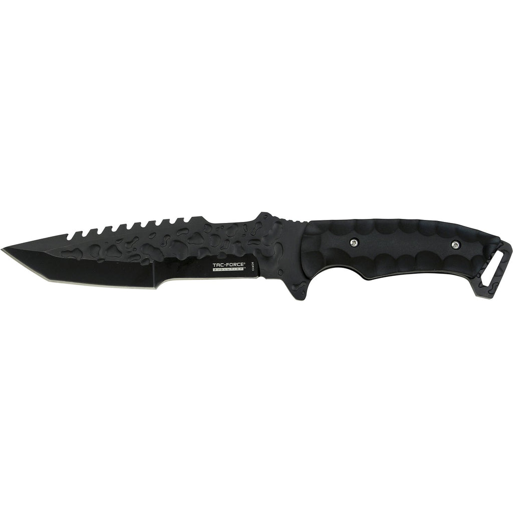 Tanto Fixed Blade Knife Black Tactical Fighter w/Sheath - 8Cr13 ...