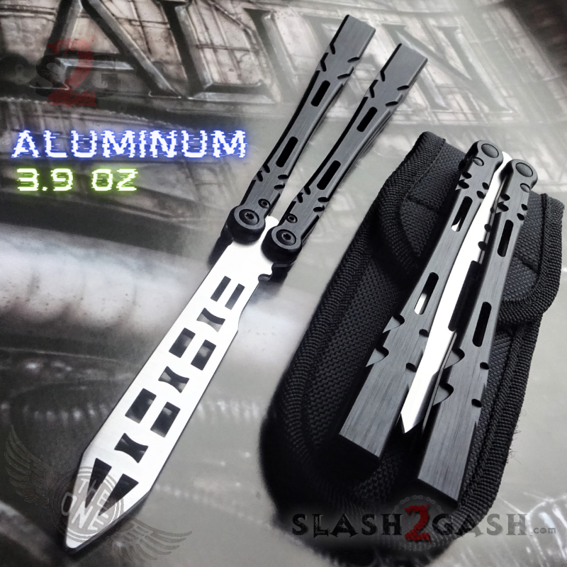 TheONE Channel Balisong ALIEN Butterfly Knife w/ Zen Pins - INKED ...