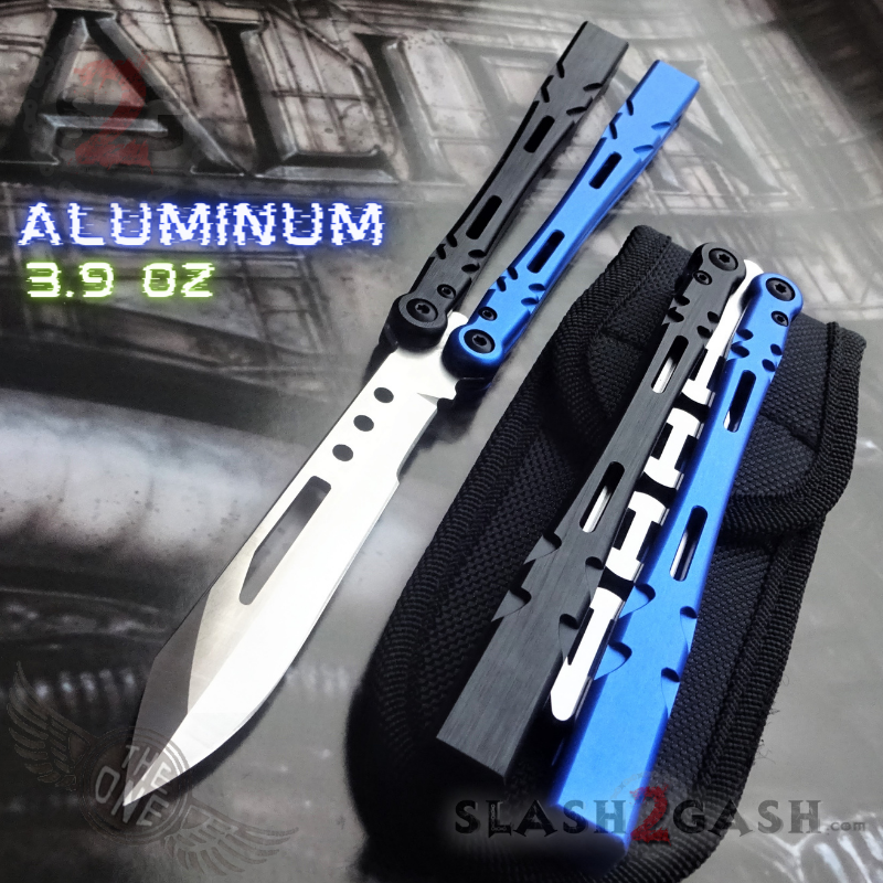 TheONE Channel Balisong ALIEN Butterfly Knife w/ Zen Pins - INKED ...
