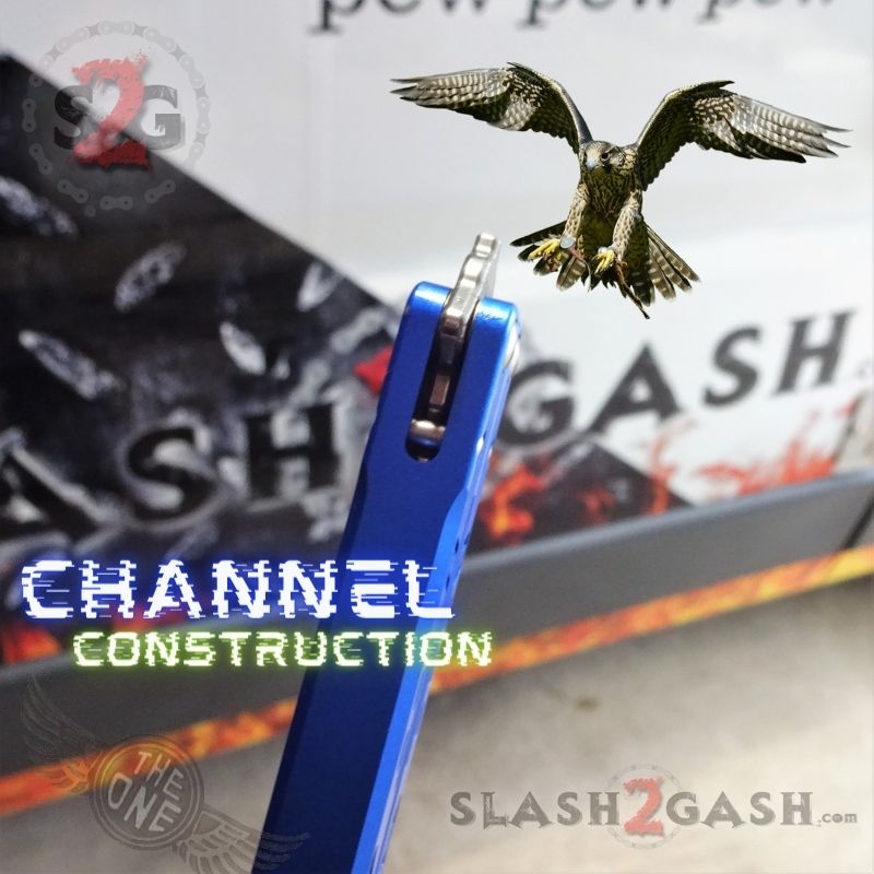 TheONE Channel Balisong FALCON Butterfly Knife w/ Zen Pins - ORIGINAL ...