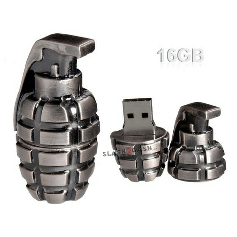 Grenade USB Flash Drive 3.0 Metal Memory Stick Pendrive 10x FASTER ...