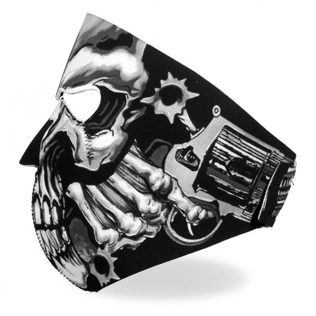 Hot Leathers Assassin Face Mask Neoprene Skull & Pistols – Slash2Gash
