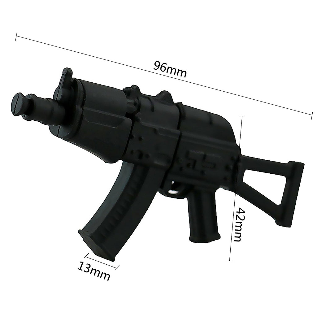 Machine Gun Shaped USB Flash Drive 2.0 Pistol, Rifle, AK, Uzi 16gb / 3 ...