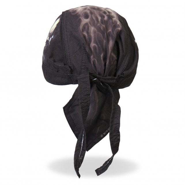 Hot Leathers Skull & Wrench Bones Headwrap Premium Biker Du-Rag ...