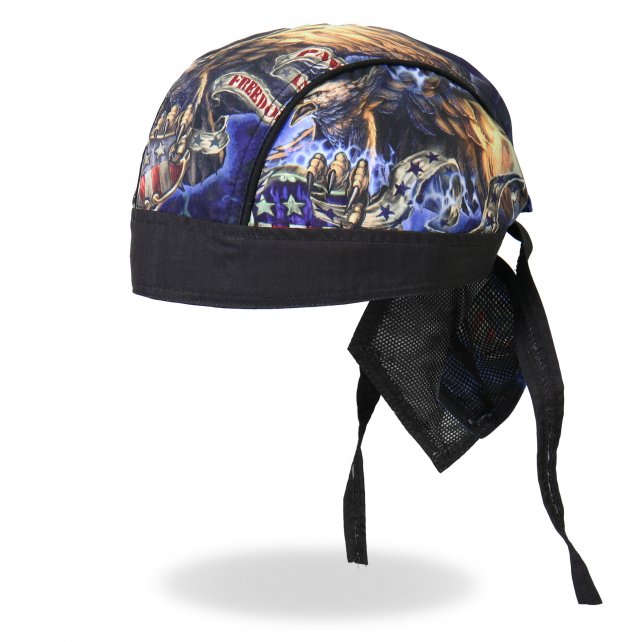 Hot Leathers USA Eagle Premium Headwrap Patriotic Biker Du-Rag – Slash2Gash